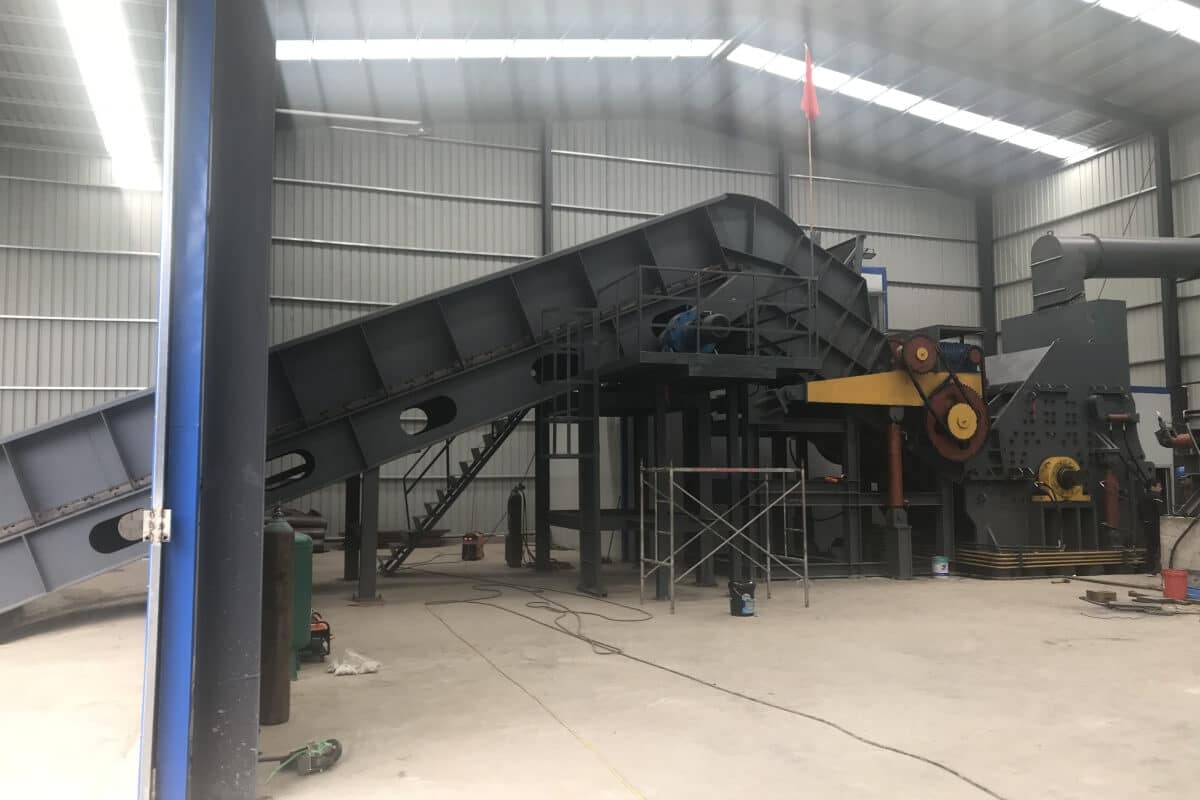 Motor rotor recycling machine - Ecocycle