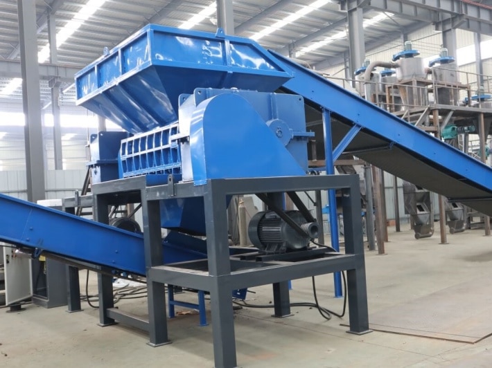 Scrap metal hammer shredder machine - Ecocycle