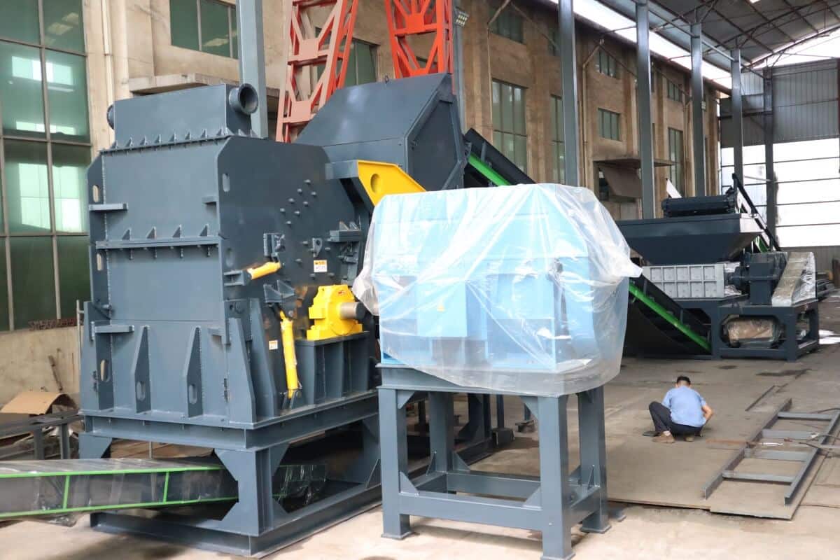 Scrap aluminum recycling machine - Ecocycle