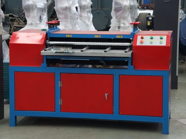 Air conditioner radiator cutting machine - Ecocycle