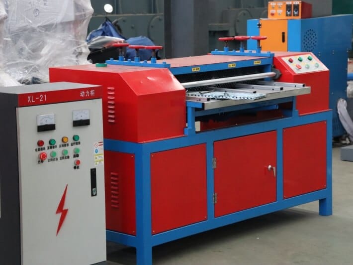 Air conditioner radiator cutting machine - Ecocycle