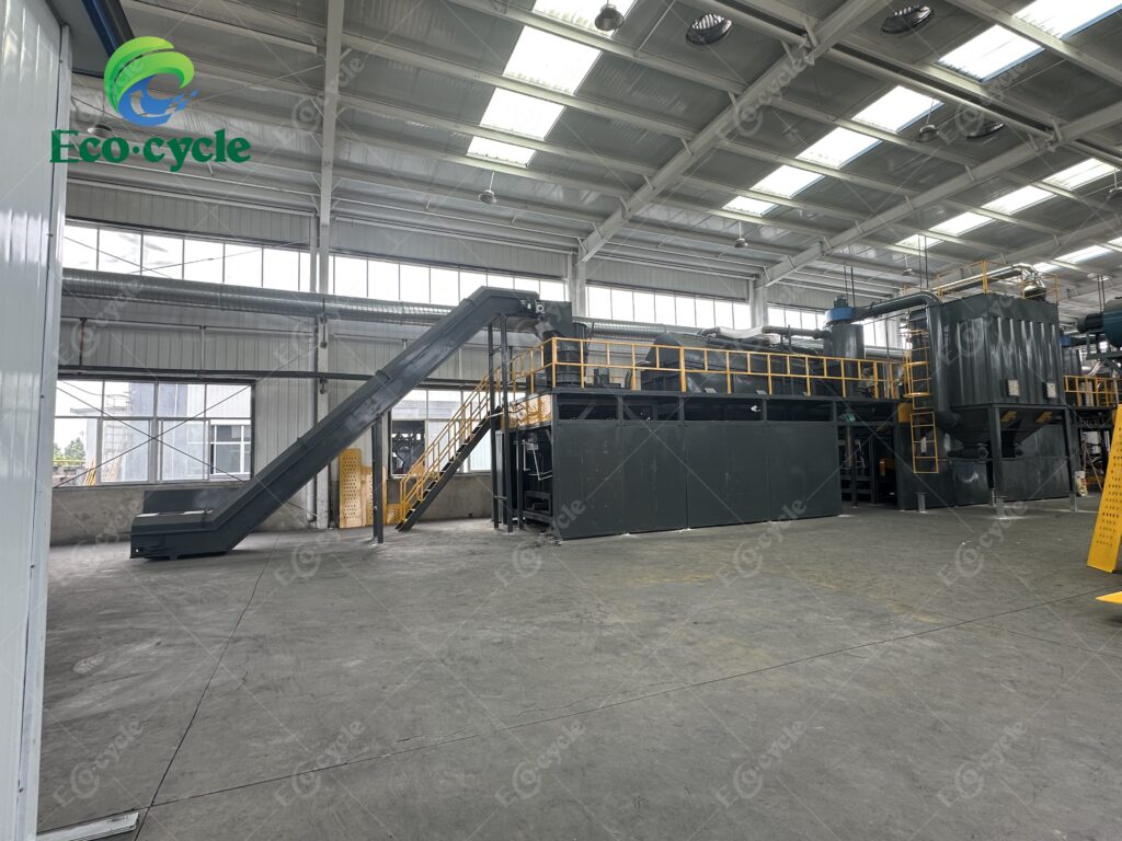 Ecocycle lithium battery recycling process